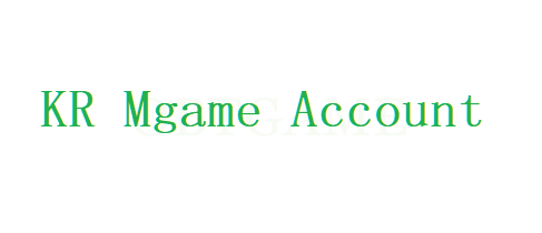 Buy Verified Mgame Korea Account | OBTGAME